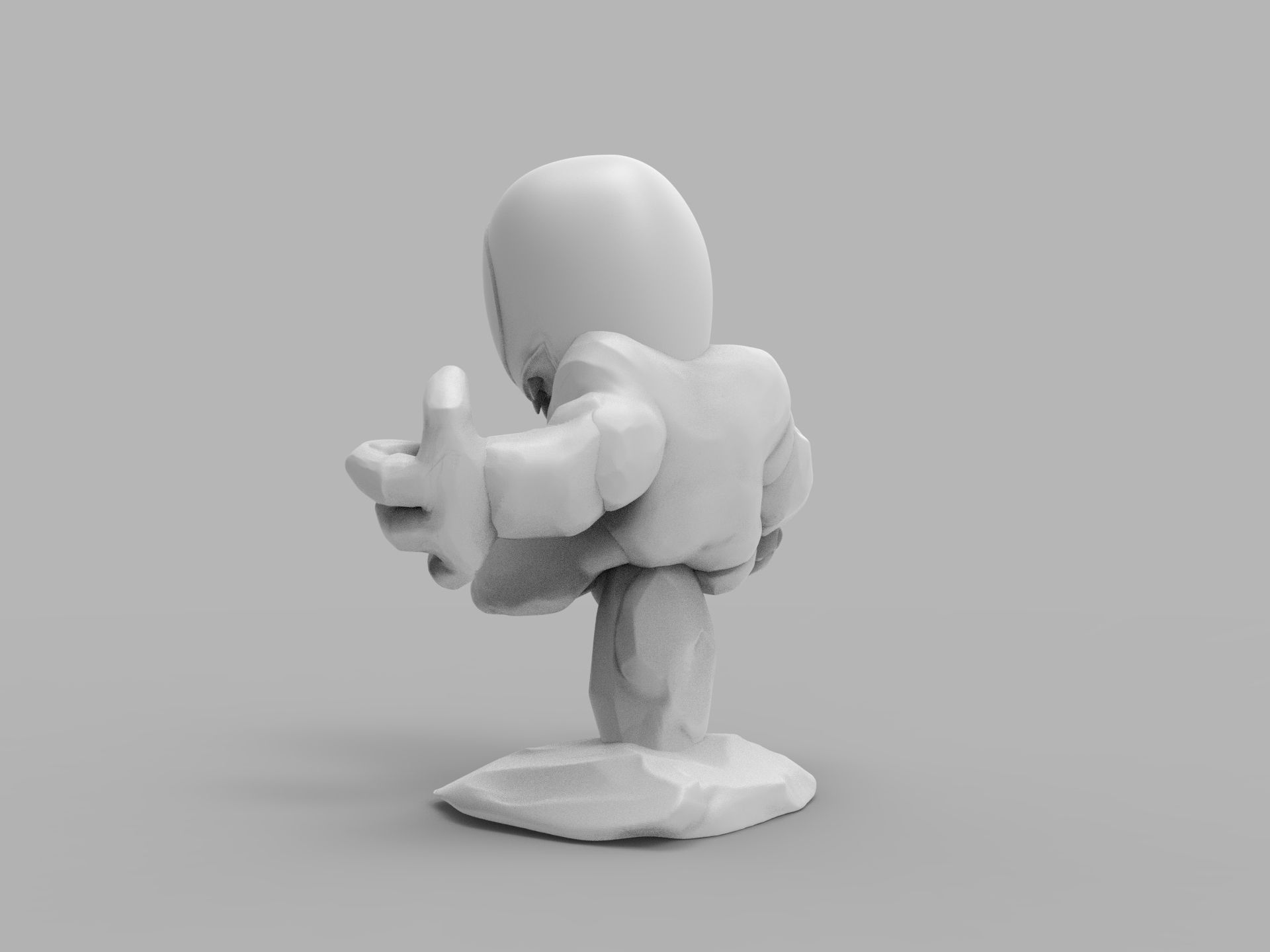 STL file Chibi ULTIMATE VENOM Sitting on rocks 3D PRINTING DIORAMA・3D ...