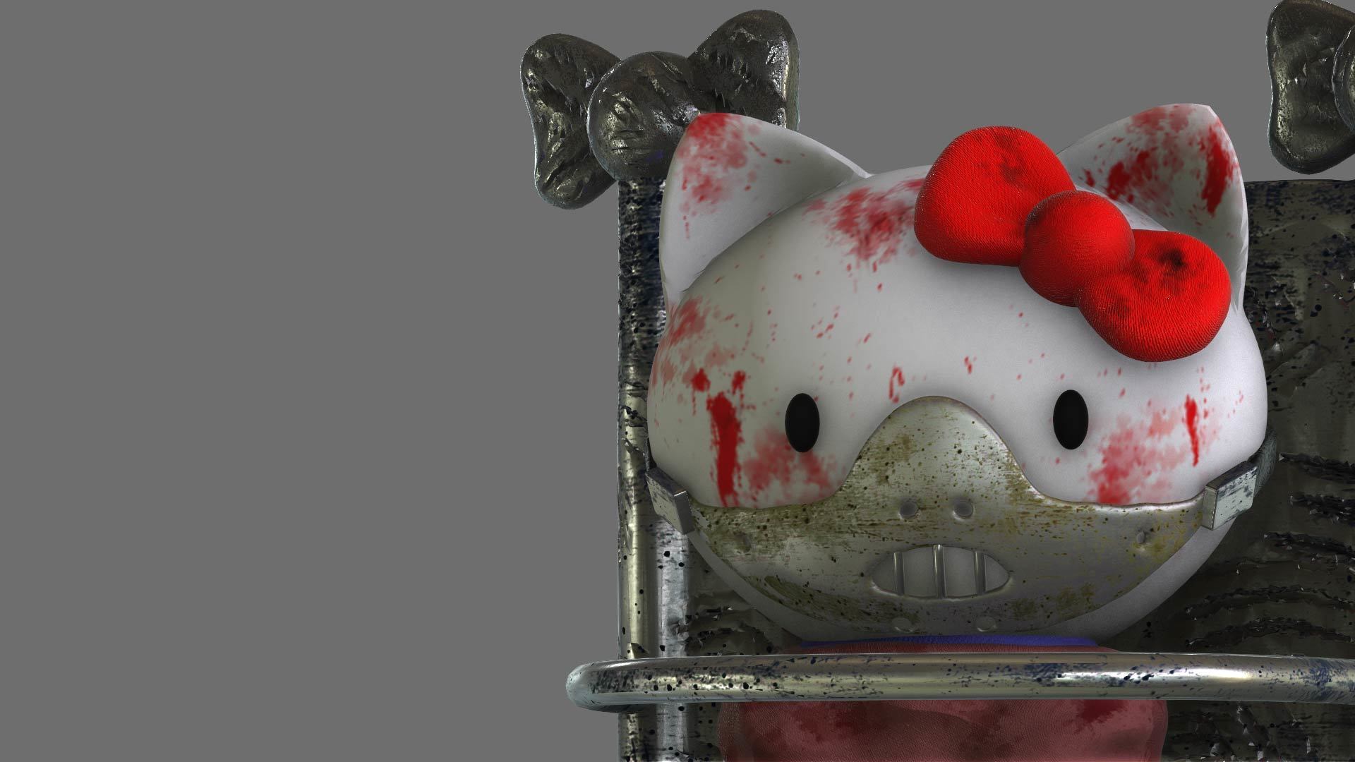 3D file Hello Hannibal Kitty Diorama 3D print model 👋・3D printer design ...