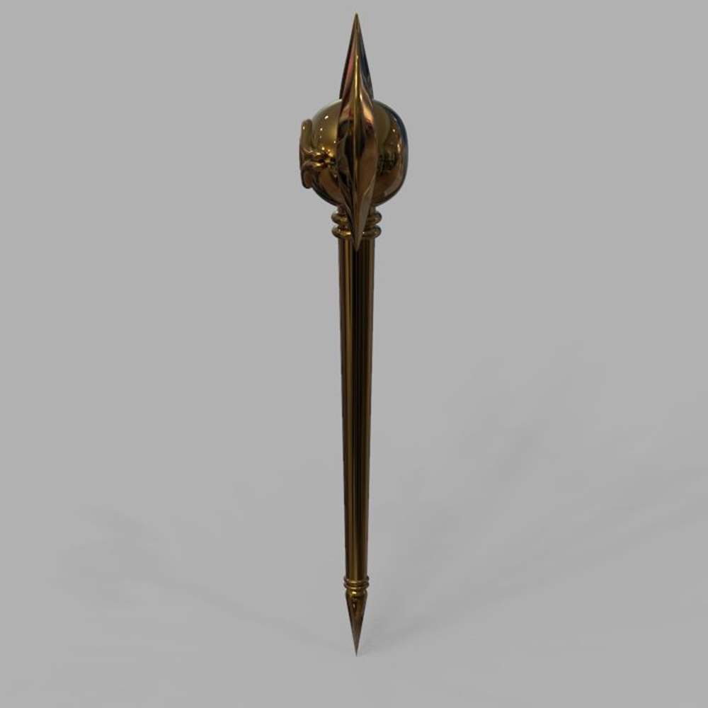 STL file YU GI OH - MILLENNIUM ROD 3D PRINT MODEL 🧩・Template to ...