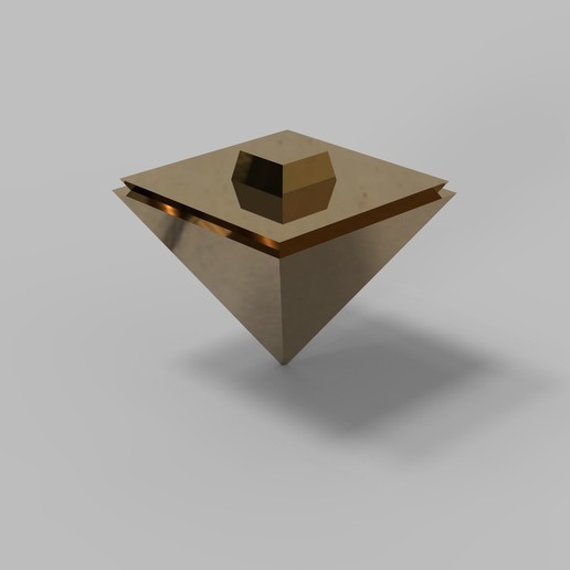 Download STL file Yu Gi Oh Millennium Puzzle 3D Print Model • Template to 3D print ・ Cults