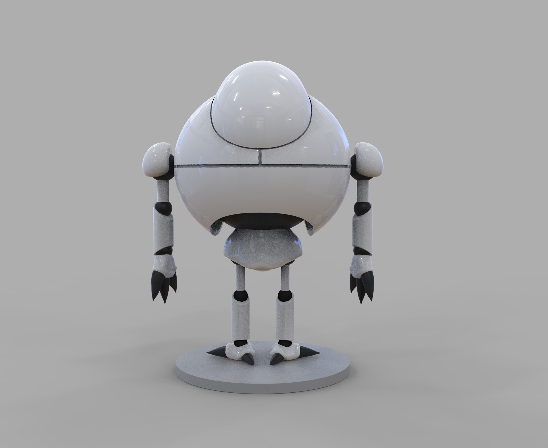 Archivo 3D Dragon Ball GT Giru Robot Impresión 3D Figura Modelo de ...