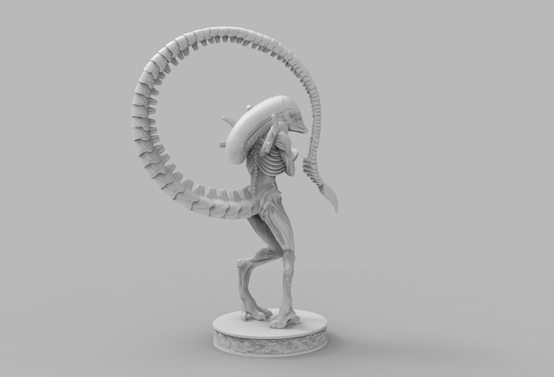 STL file ALIEN XENOMORPH wins OSCAR PRINTING DIORAMA・3D printing design ...