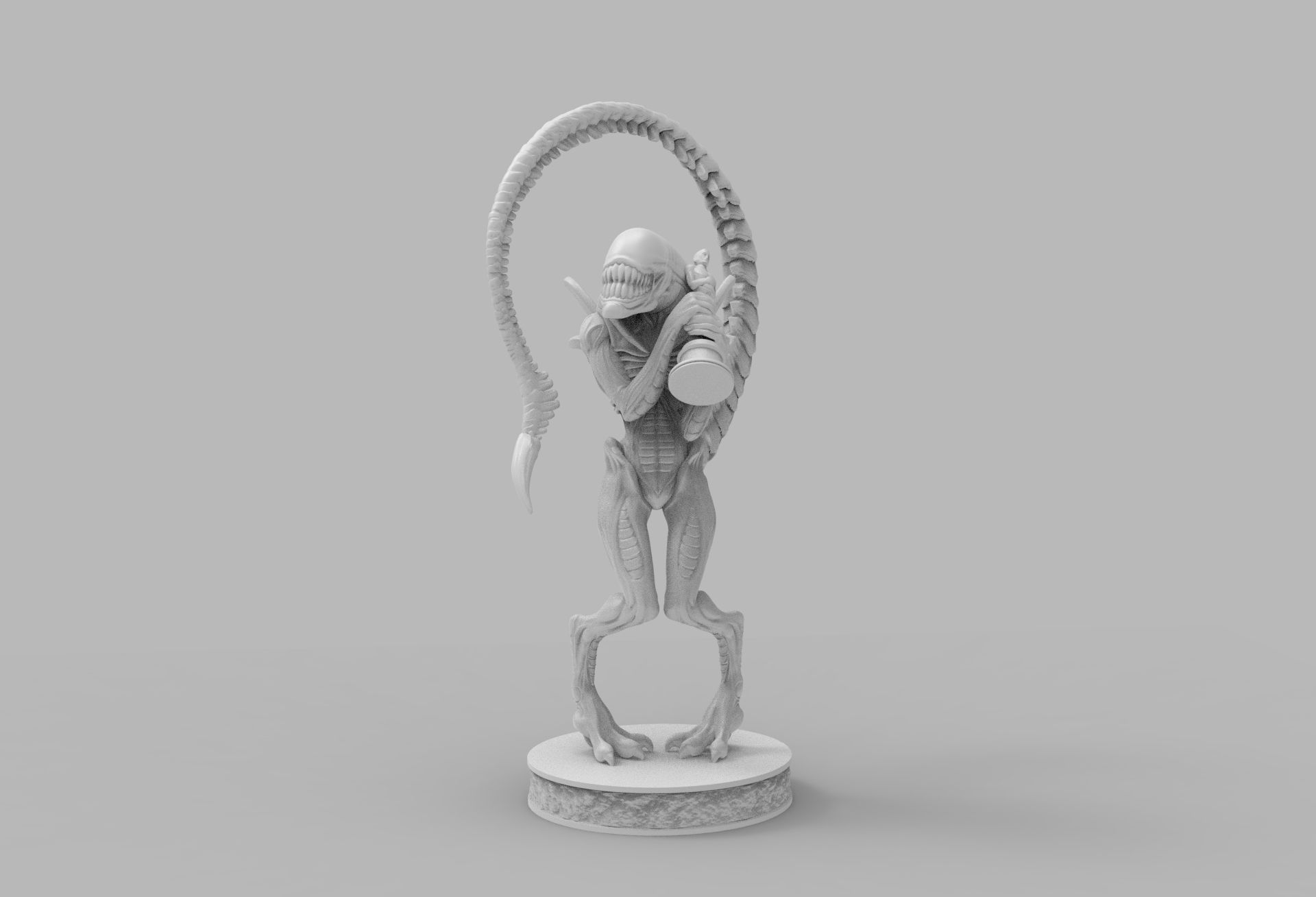 STL file ALIEN XENOMORPH wins OSCAR PRINTING DIORAMA・3D printing design ...