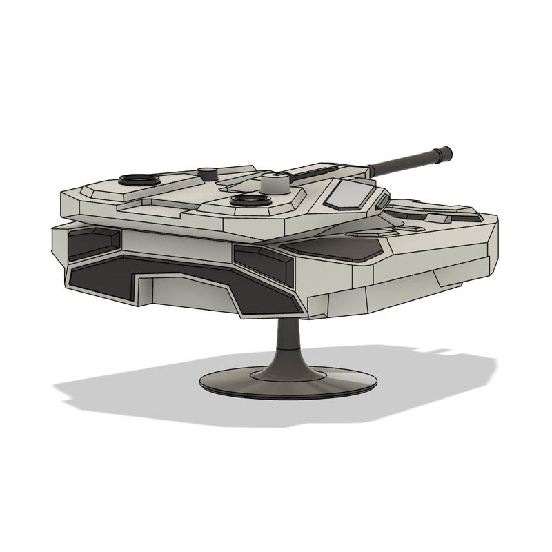 Download STL file Cyberpunk 2077 hovertank • 3D printing object ・ Cults