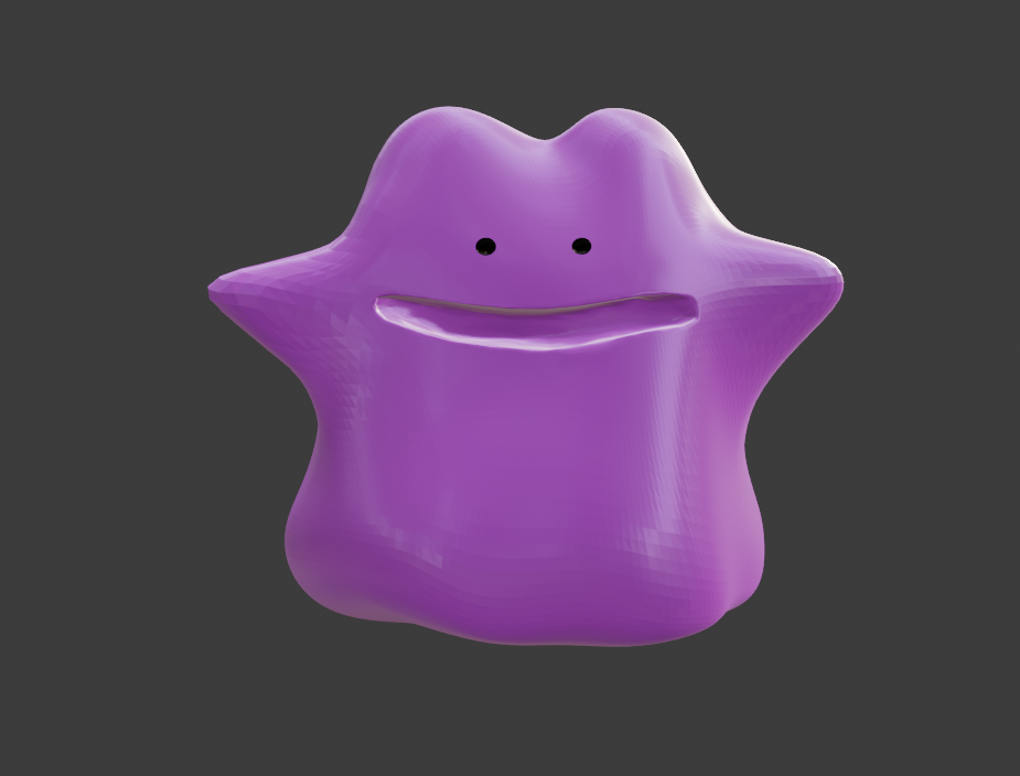Archivo STL Pokemon Ditto 🐉・Diseño imprimible en 3D para descargar・Cults