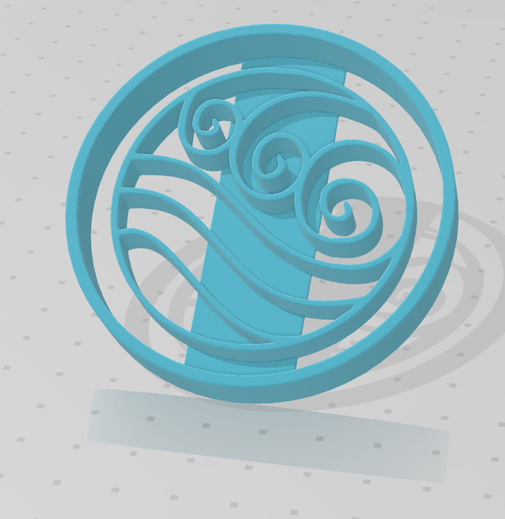 3D file Cookie cutter Avatar the last airbender・3D printing idea to ...