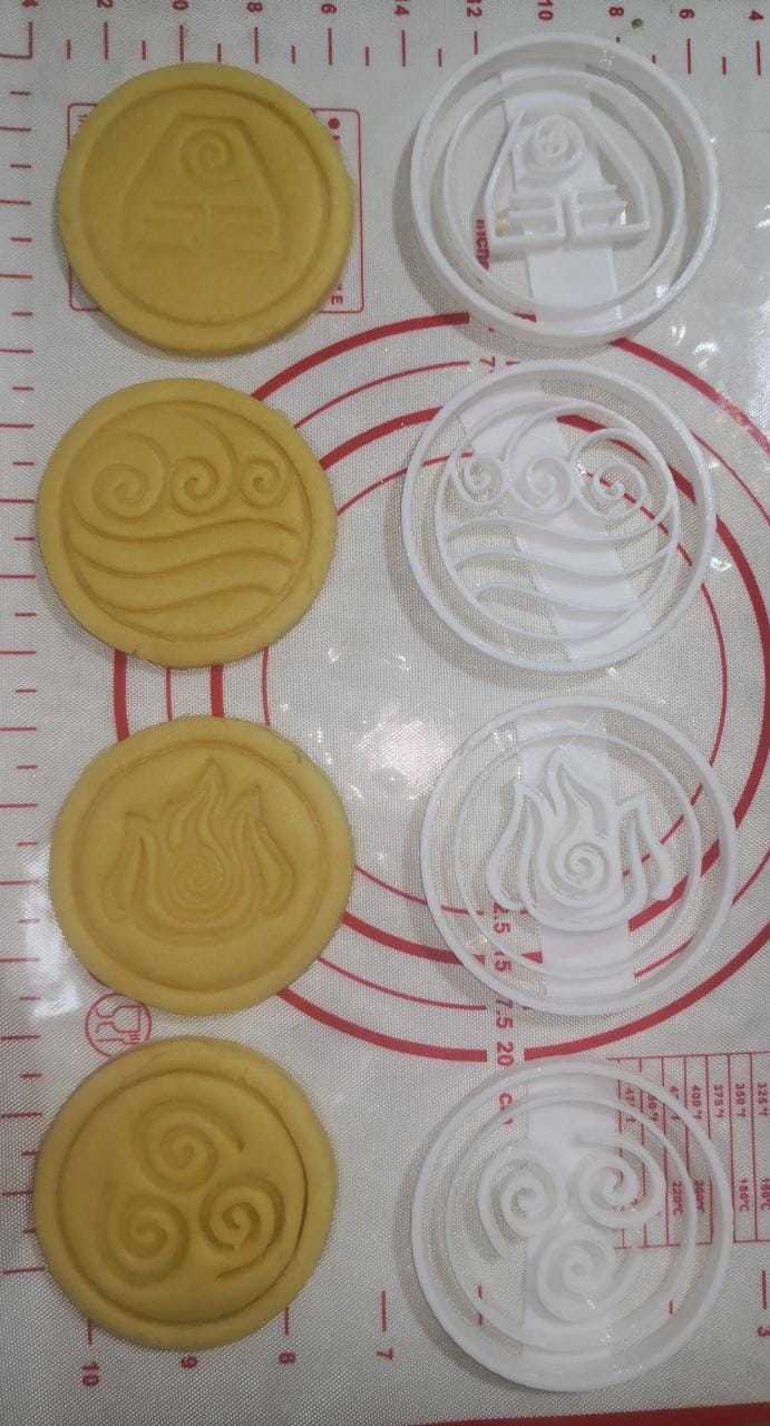 3D file Cookie cutter Avatar the last airbender・3D printing idea to ...