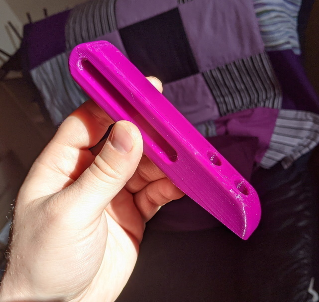 Free STL file M-Lok Bag Rider v2・3D printer design to download・Cults