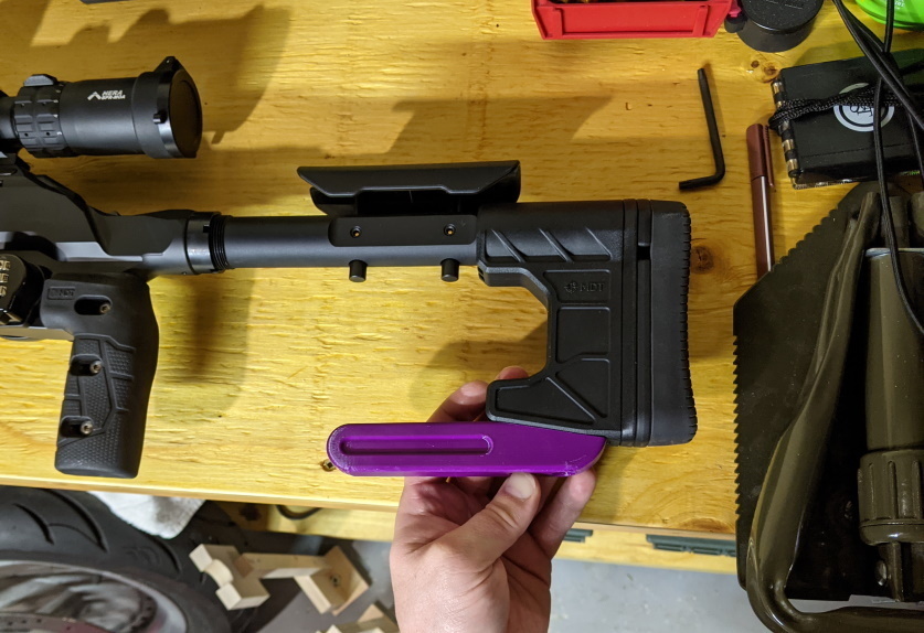 Free STL file M-Lok Bag Rider v2・3D printer design to download・Cults