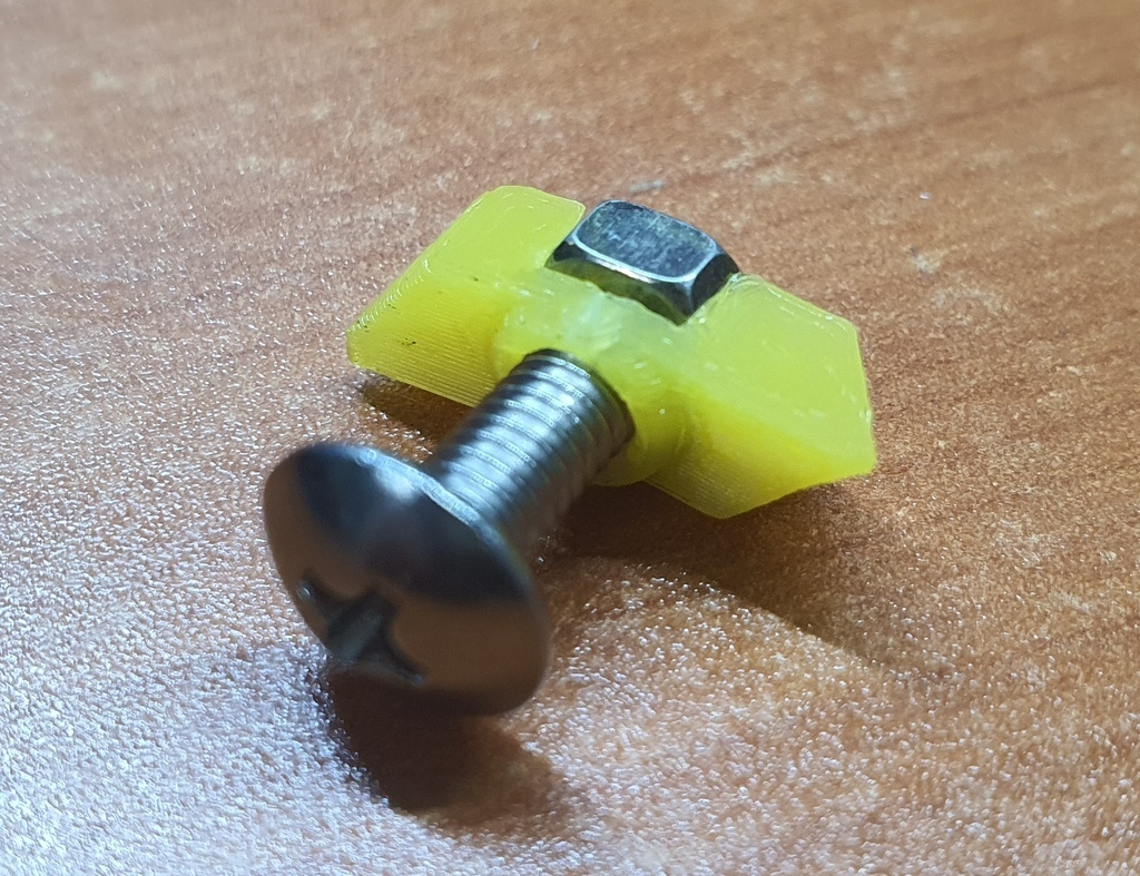 Free 3D file 30x30 profile T-Nut M4・3D print design to download・Cults