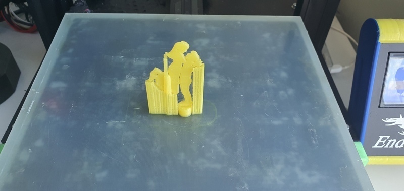 Free 3D file Ender 3 Pro Dancing couple on the Extruder・3D print object ...