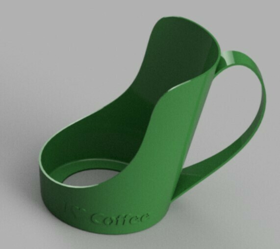 Free 3D file cup holder for 6.5oz paper cup・3D printer model to ...