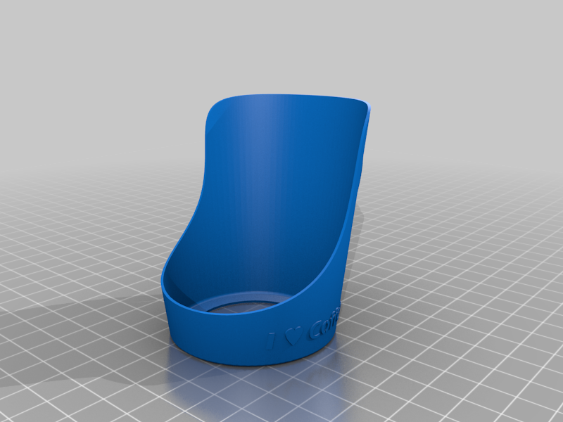 3D-Datei Becherhalter für 6,5oz Pappbecher kostenlos・3D-Druck-Vorlage zum herunterladen・Cults