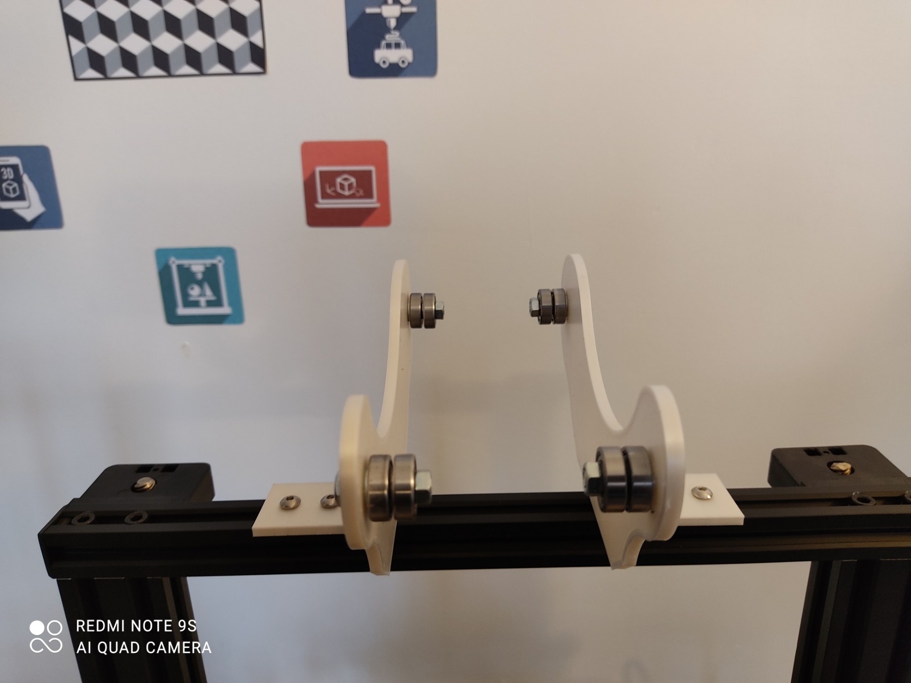 STL file Pla reel holder with wire guide (Ender3, or other direct drive ...