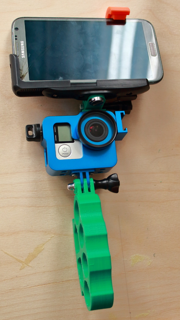 Free 3D file vlogging adapter for gopro hero・3D printable model to ...
