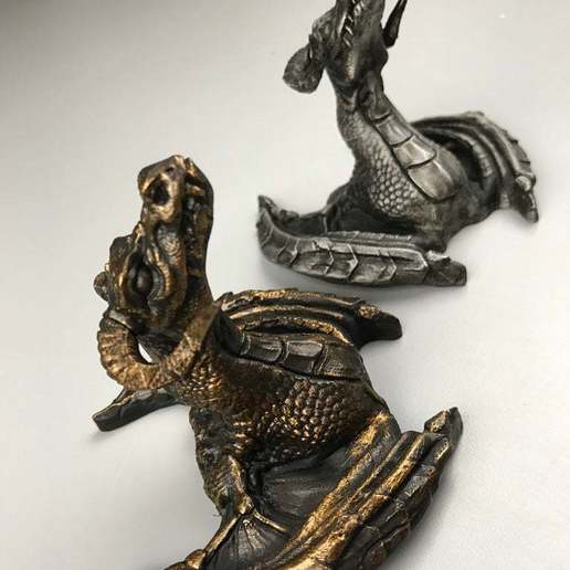 Download free STL file Dragon Glasses Holder • 3D print object ・ Cults