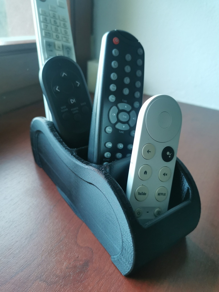 Free 3D file Remote controllers holder・3D printing idea to download・Cults