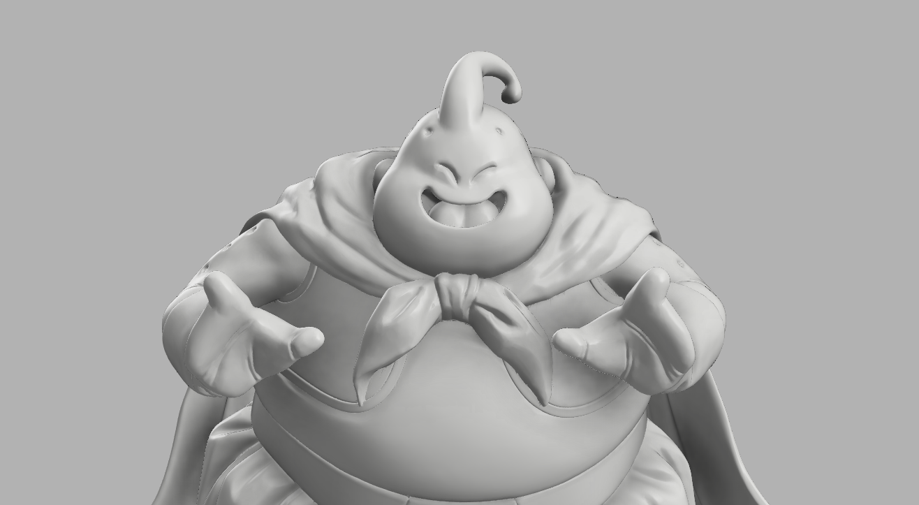 STL file Majin Buu・3D print object to download・Cults