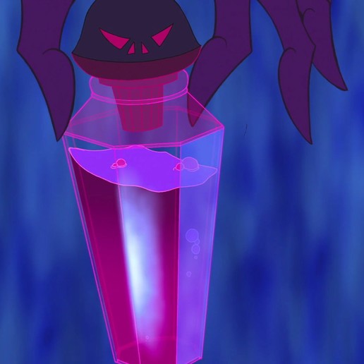 Download free STL file Poção da Mortalidade de Hades // Hades Mortality ...