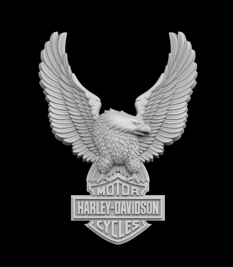 STL file HARLEY DAVIDSON 🏍️・3D printable model to download・Cults