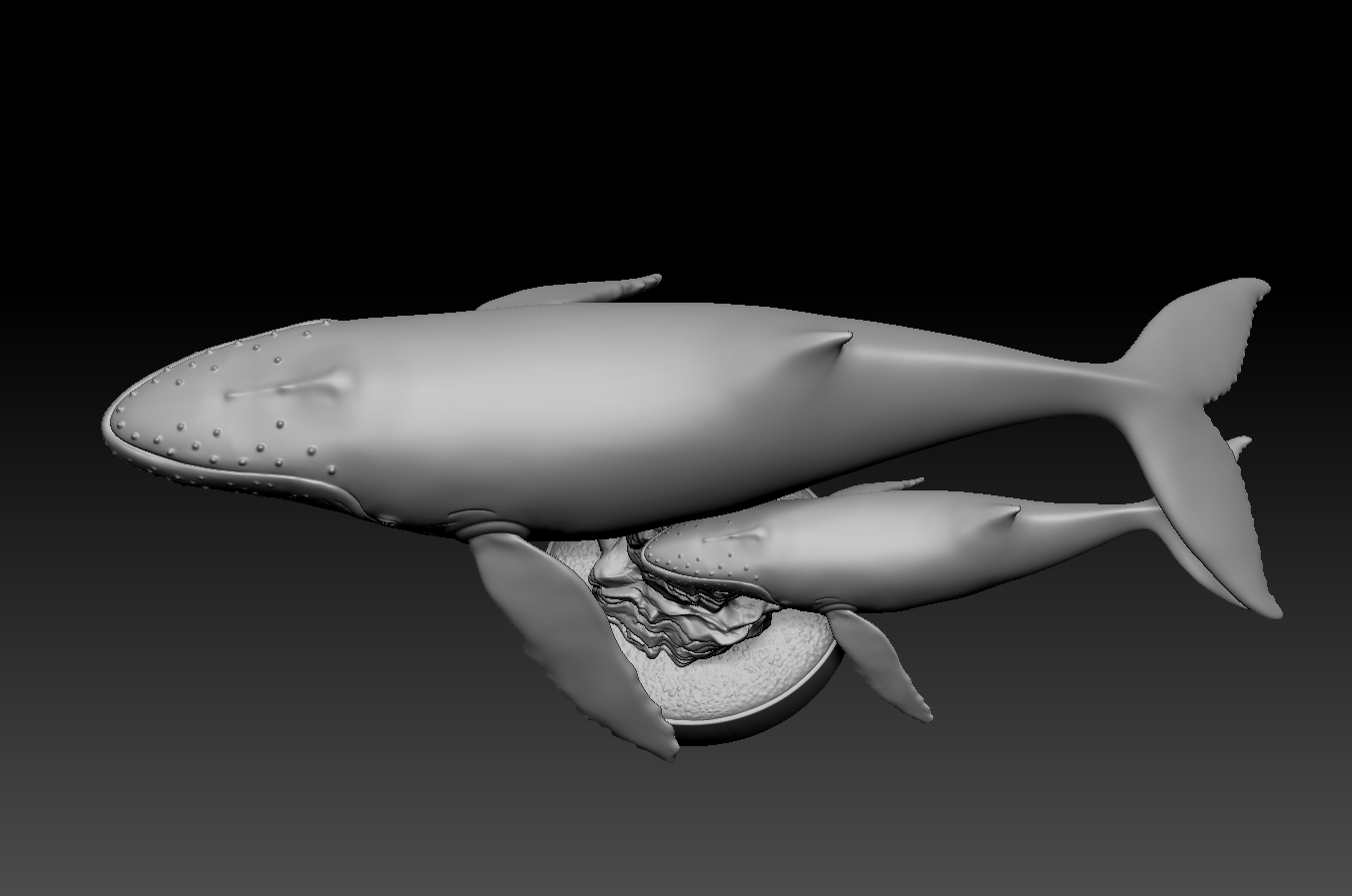 STL file Whales・Model to download and 3D print・Cults
