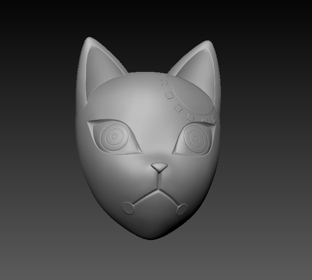 Archivo STL TANJIRO MASK DEMON SLAYER V2 💍・Modelo para descargar y ...