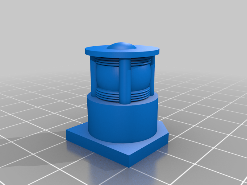 Free STL file TARDIS Lamp & Roof Replacement・3D printer design to ...