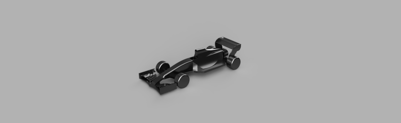 Free STL file Formula 1 (With front spoiler) 🚗・Model to download and 3D ...