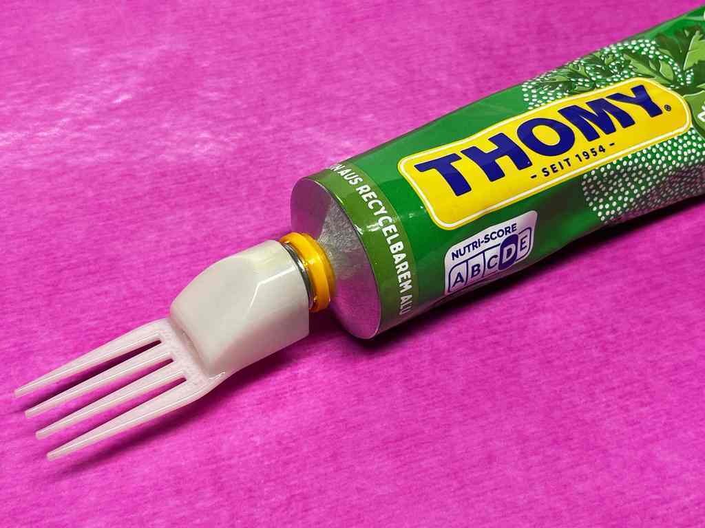 Free 3D file THE SAURK - THOMY TUBE FORK - easy & working print 🏕️・3D ...