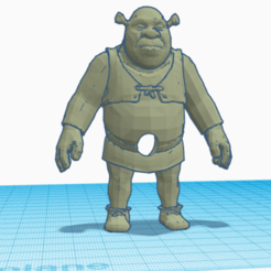 Download free STL file Flexible Shrek • 3D printing template ・ Cults