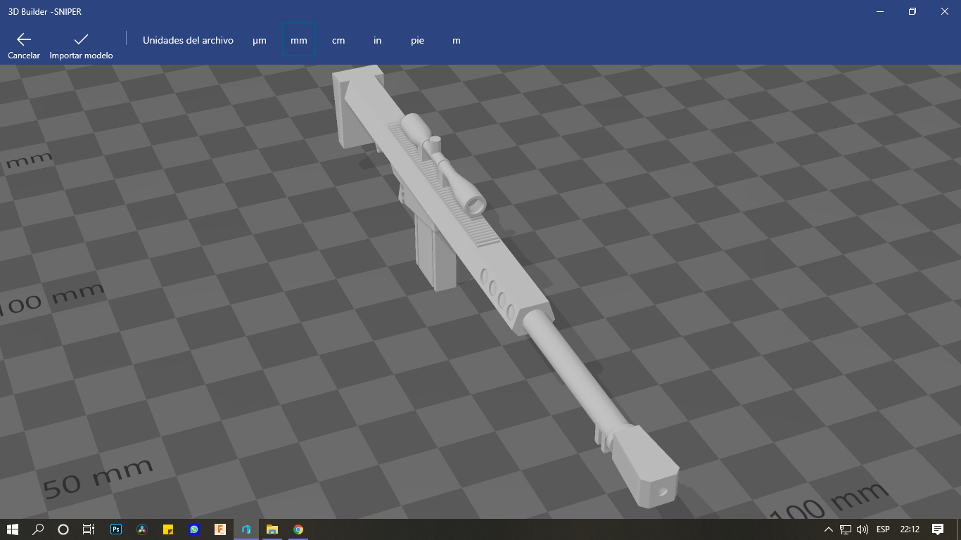 STL file sniper sniper 🔫・Template to download and 3D print・Cults
