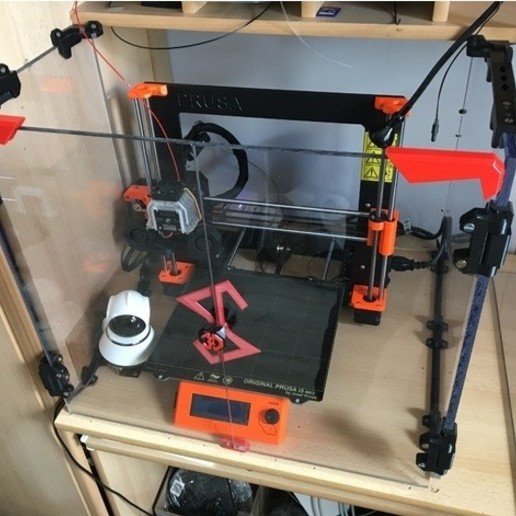 Download free STL file 3D printer fully customizable enclosure with ...