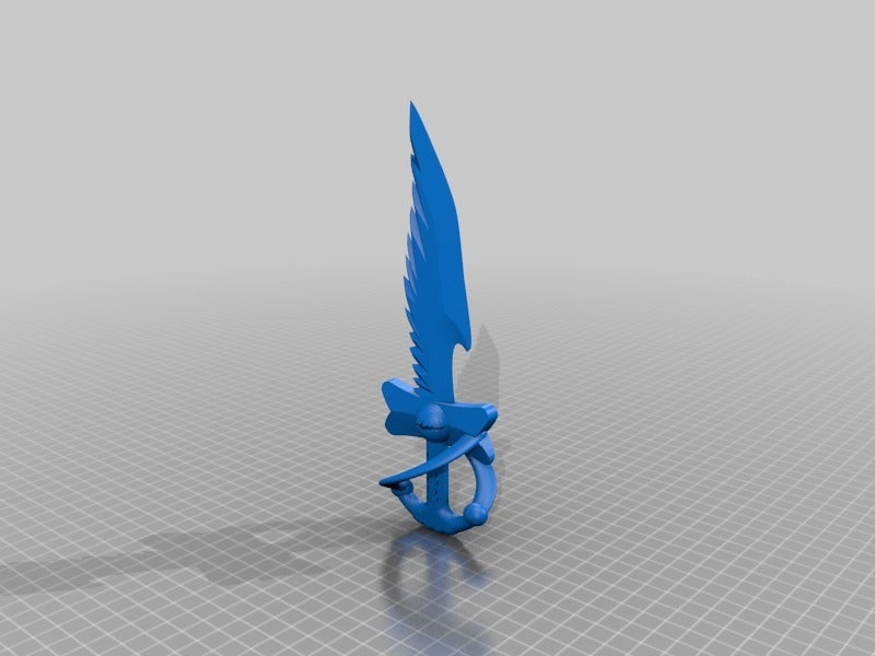 Free STL file Gale Blade・Design to download and 3D print・Cults