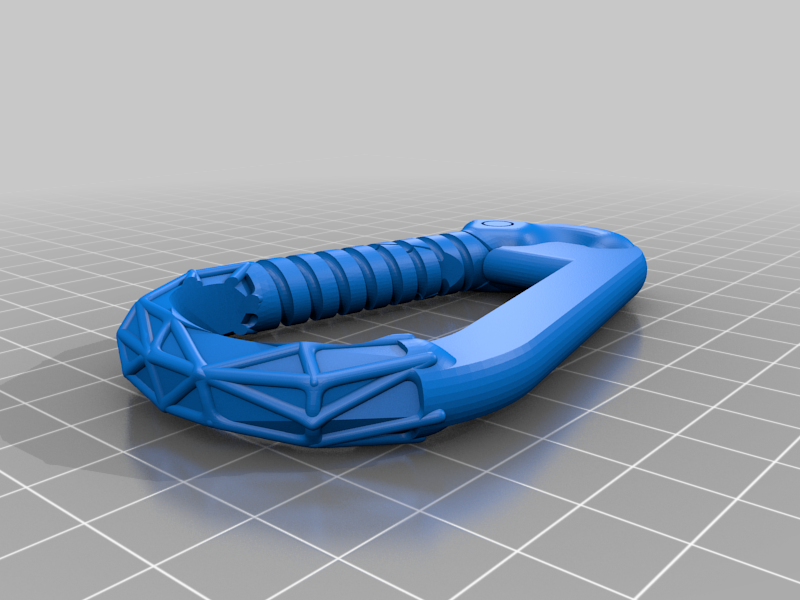 Free 3D file Carabiner・3D printer model to download・Cults
