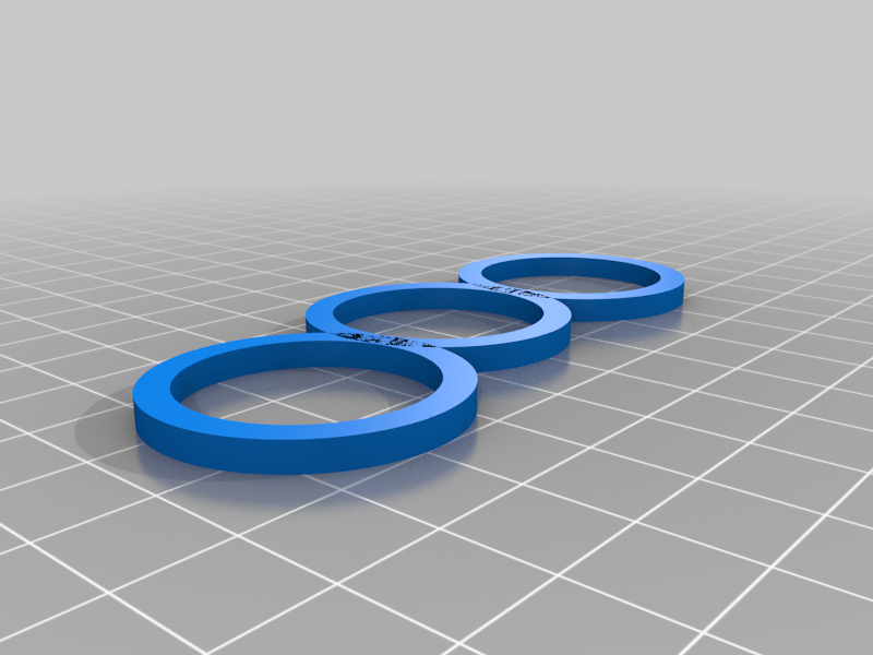 Free STL file Ring Spacers for Miniature Display Boards・3D printable ...