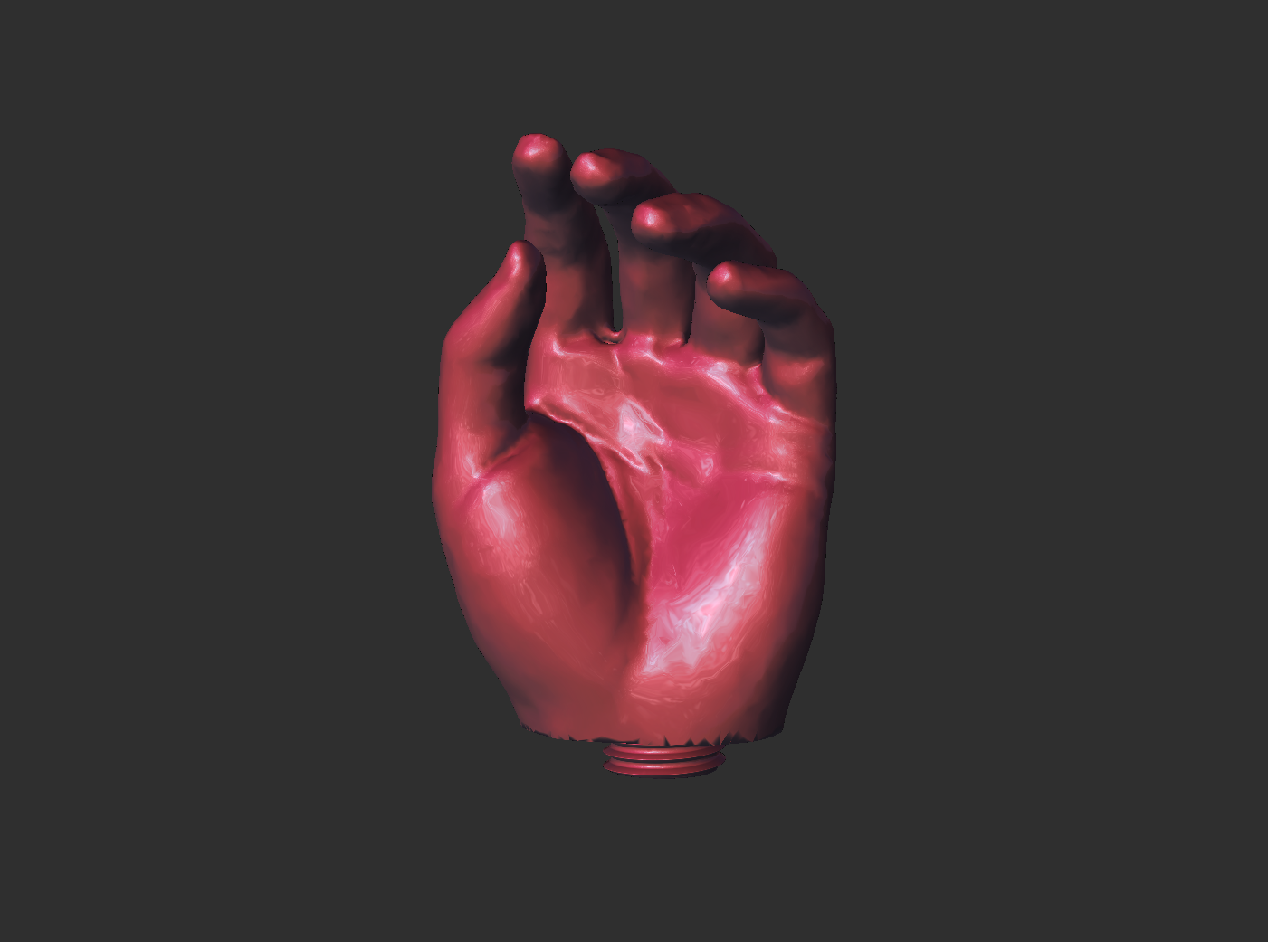 STL file 3d Hand Modeling・3D printing idea to download・Cults