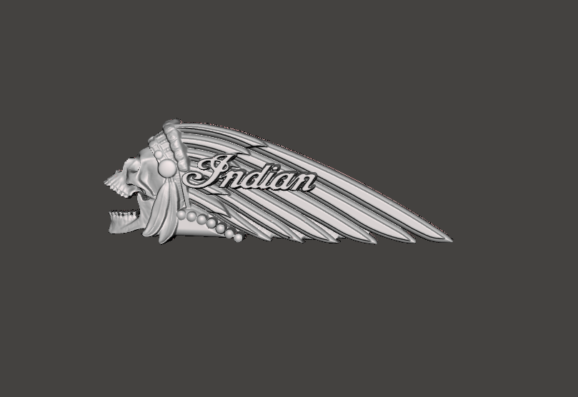 STL file INDIAN SKULL・3D print design to download・Cults