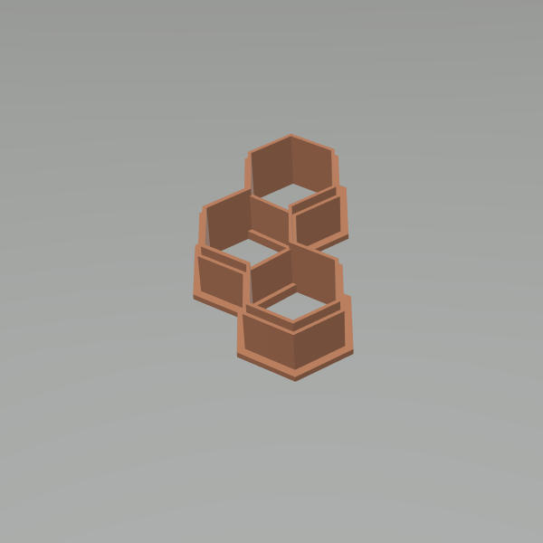 STL file polymer clay cutter "octagon Bee hive "・3D print object to ...