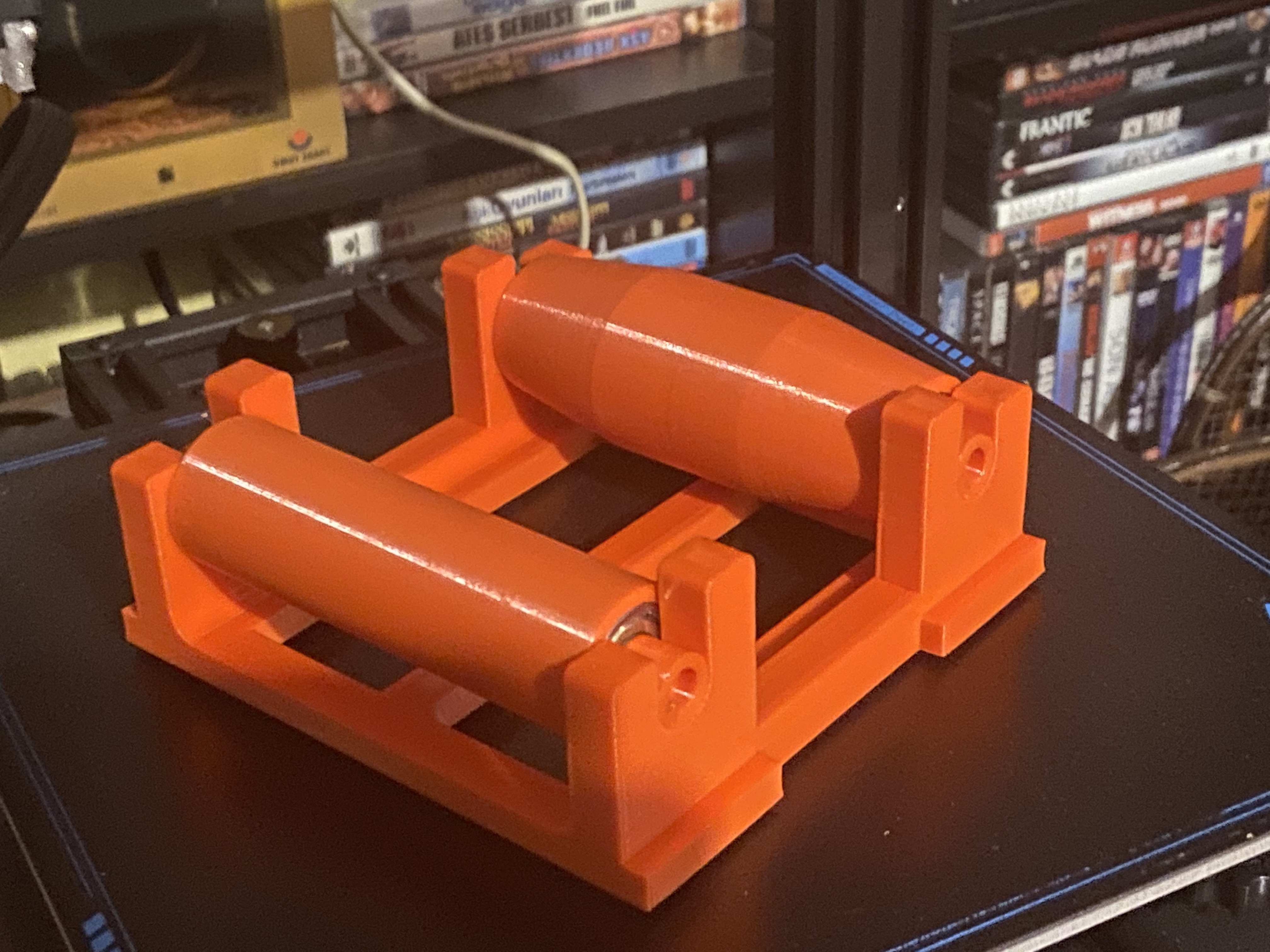 Download free STL file Filament Spool Roller ME • 3D printing design ...