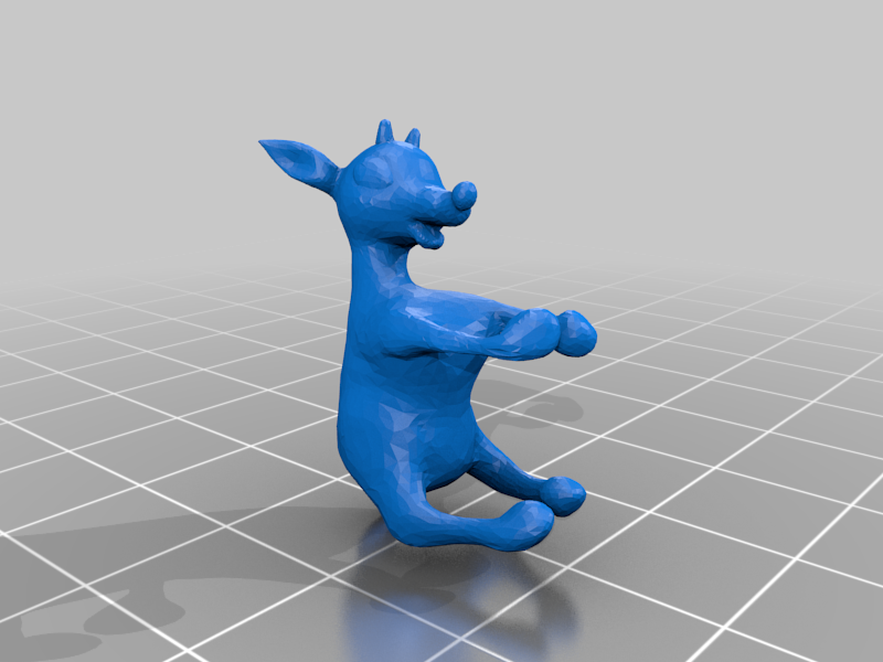 Free STL file Branch grabbing Rudolph the red-nosed reindeer 🎄・3D print ...