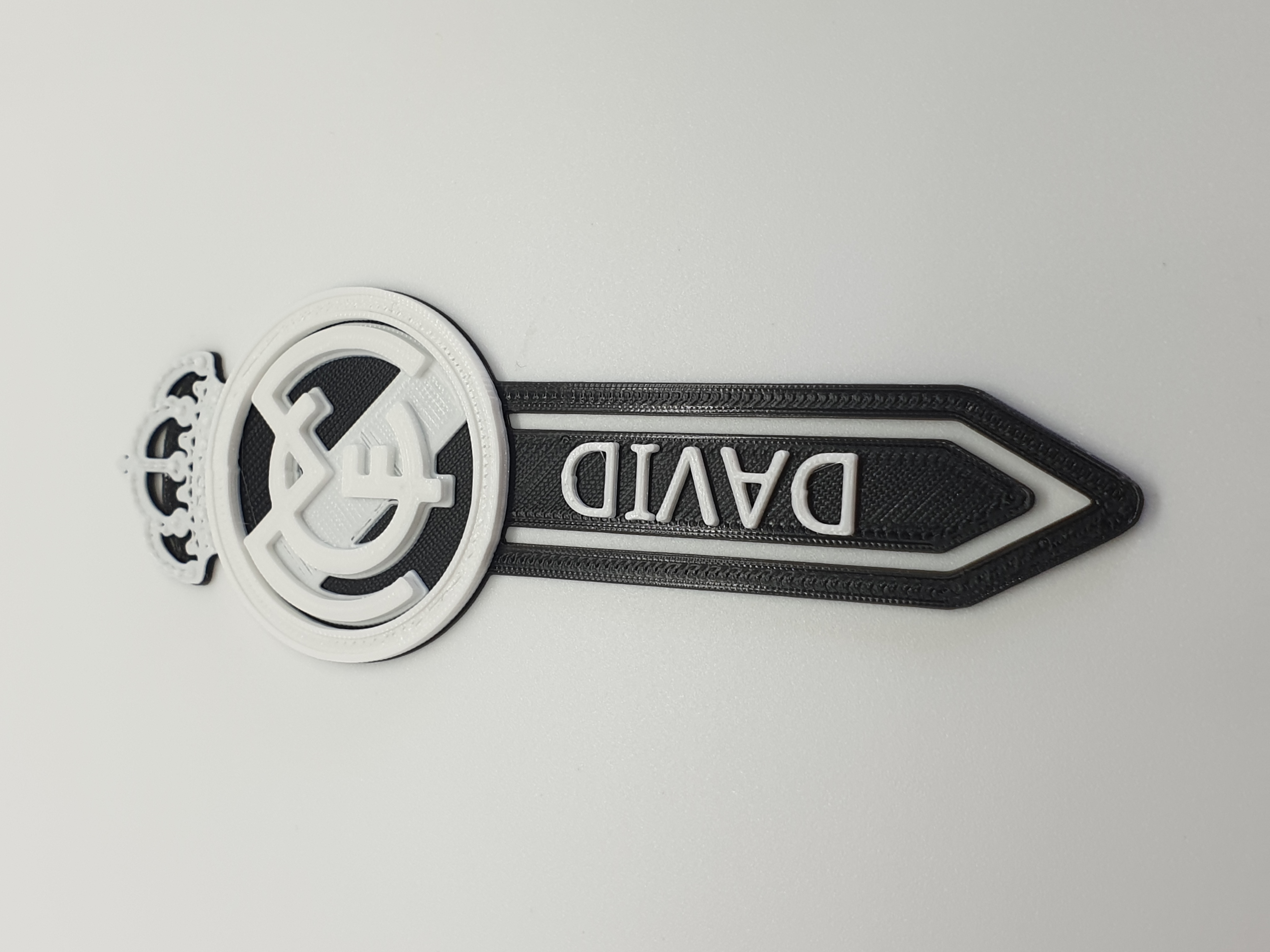 STL file bookmark / bookmark real madrid bookmarks・3D printing idea to ...
