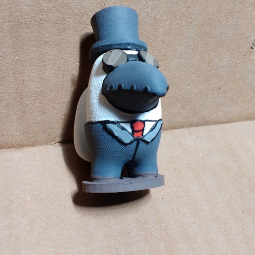 Download STL file Among us Raven • Template to 3D print ・ Cults