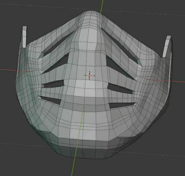 STL file Low Poly / High Poly Covid/Facemask.・Template to download and ...