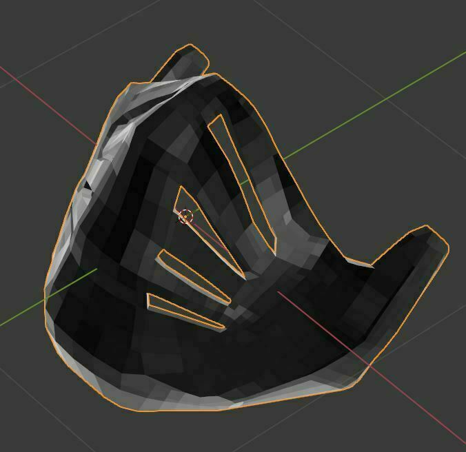 STL file Low Poly / High Poly Covid/Facemask.・Template to download and ...