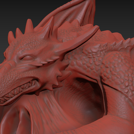 Download STL file The Dragon's Precious Skull • 3D printing design ・ Cults