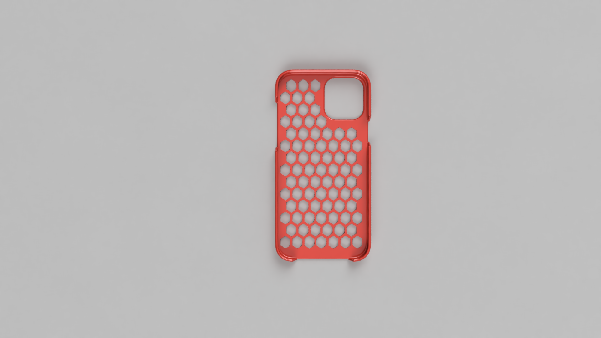 STL file iphone 12/12 pro case hexagonal grid #2・3D print object to ...