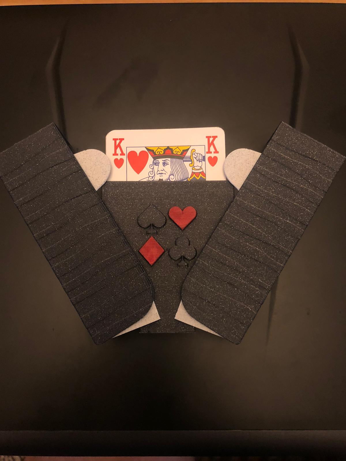 3D file Playing Cards Storage Box (EASY TO PRINT)・3D printing design to ...