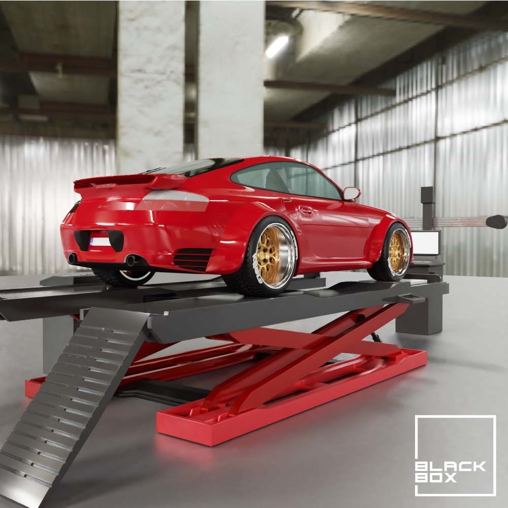 3D file Diorama: Wheel Alignment Lift for RC and Diecast・3D printable ...