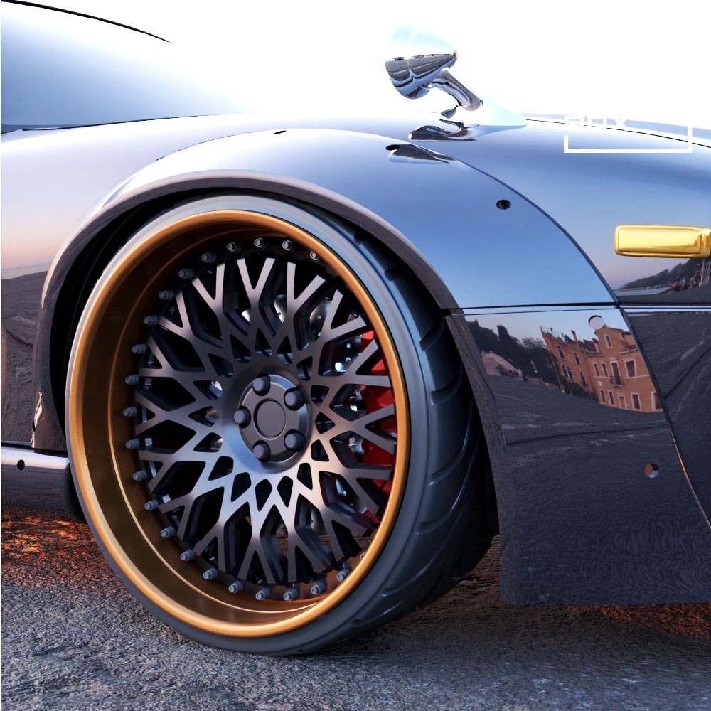 3D file RES Wheel set Front and Rear with 3 offsets 🛞・3D print design ...