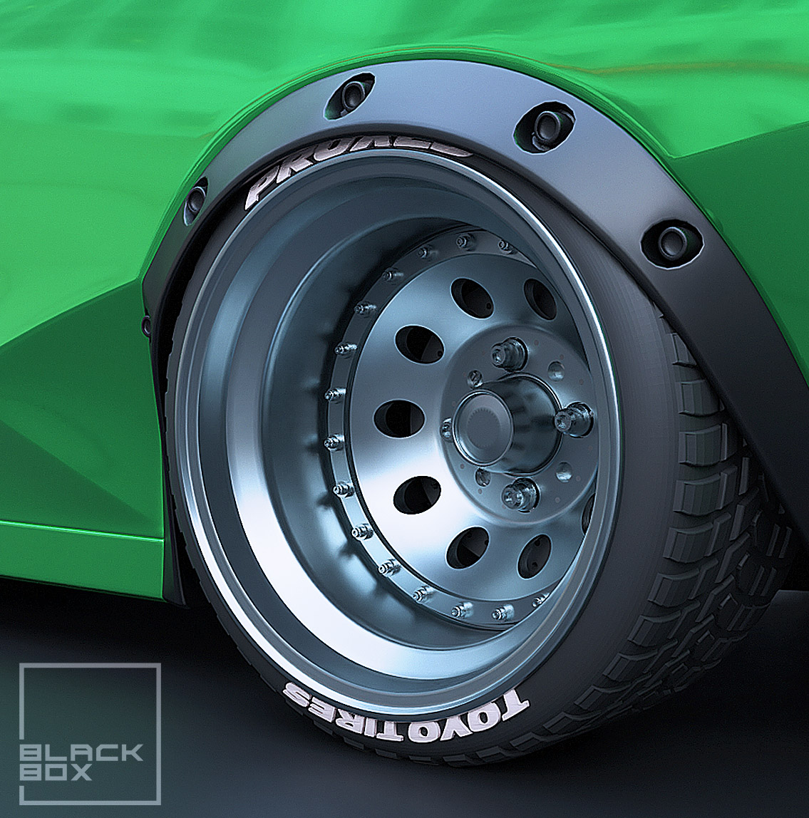 3D file MGS STEEL WHEEL SET front and rear 3 offsets and 2 tires・3D ...
